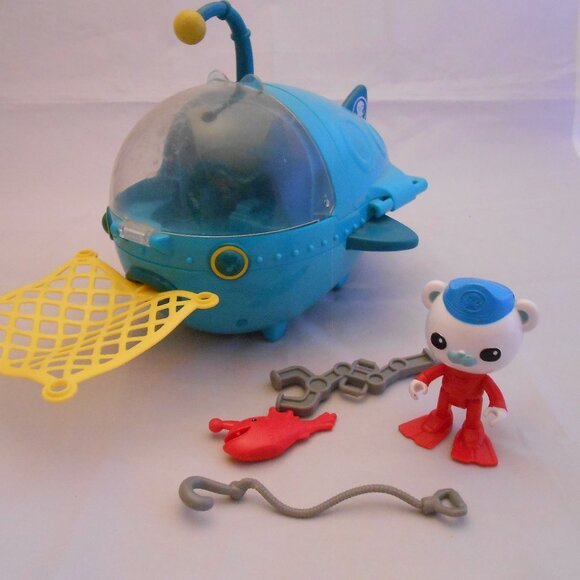 Octonauts | Toys | Octonauts Gupa Mission Blue Submarine Vehicle ...
